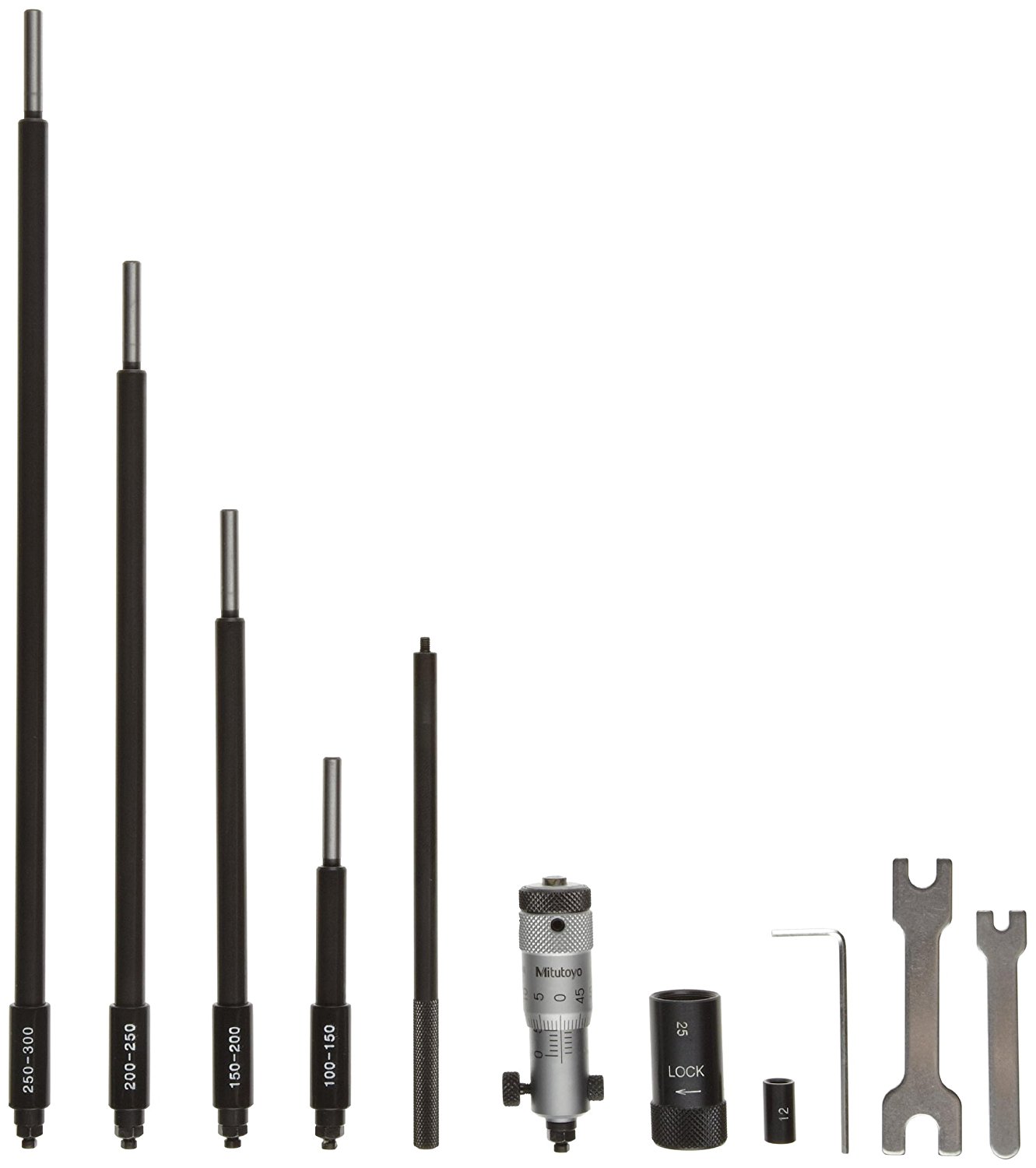 Buy Mitutoyo 50-300 mm Inside Micrometer 141-206 Online in India at ...