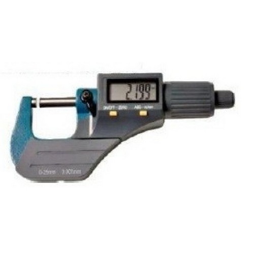 Buy Aerospace 0 25 Mm Digimatic Outside Micrometer 0 001 Mm Online In