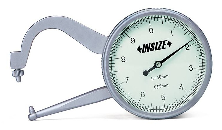 Buy Insize 10 mm Dial Thickness Gage 2862-101, Jaw length 35 mm Online ...
