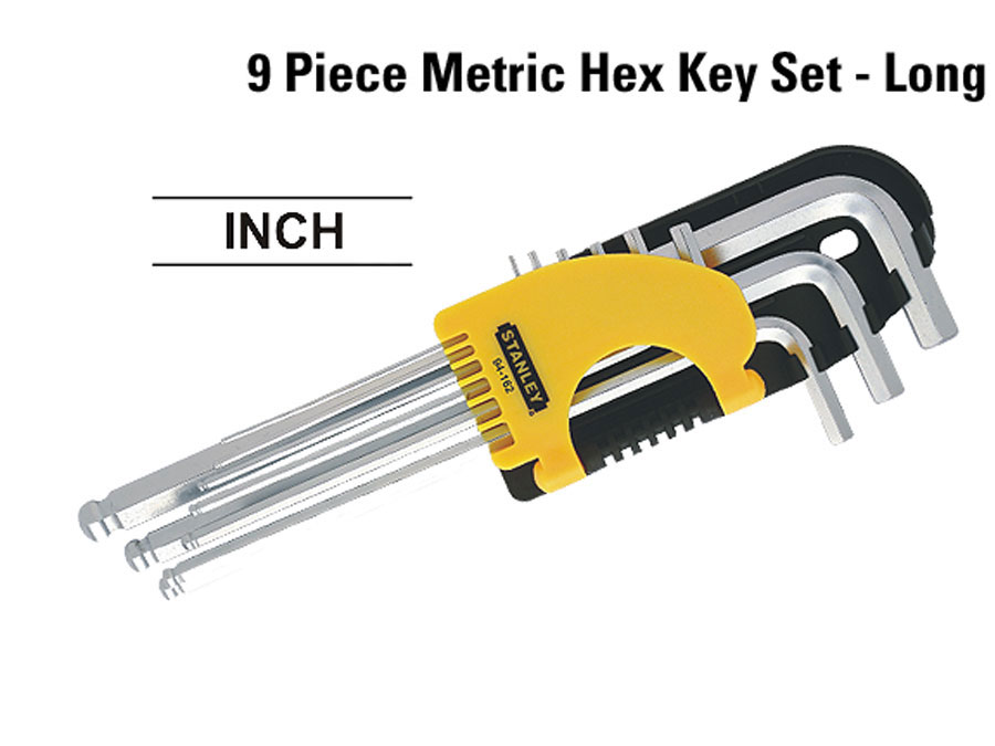 Buy Stanley Allen Long Ball Point Key Set 9 Pcs STMT94162-8 Online in ...