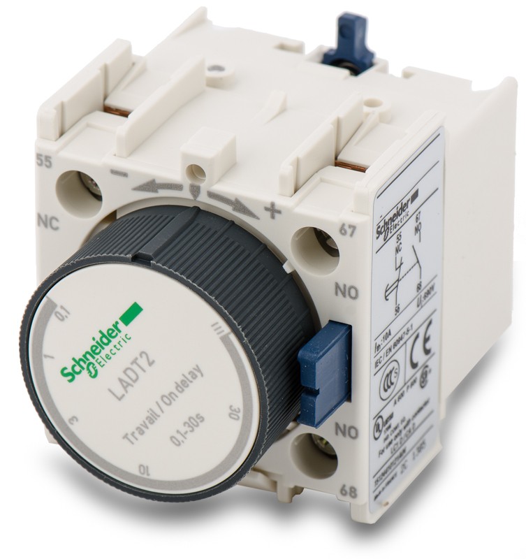 Buy Schneider LADT2 1 NO+1NC On Delay Front Mounted Pneumatic Timer ...