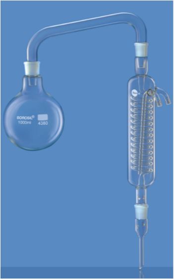 Buy Borosil 3452029 Alcohol Distillation Unit (Capacity 1000 ml) Online ...