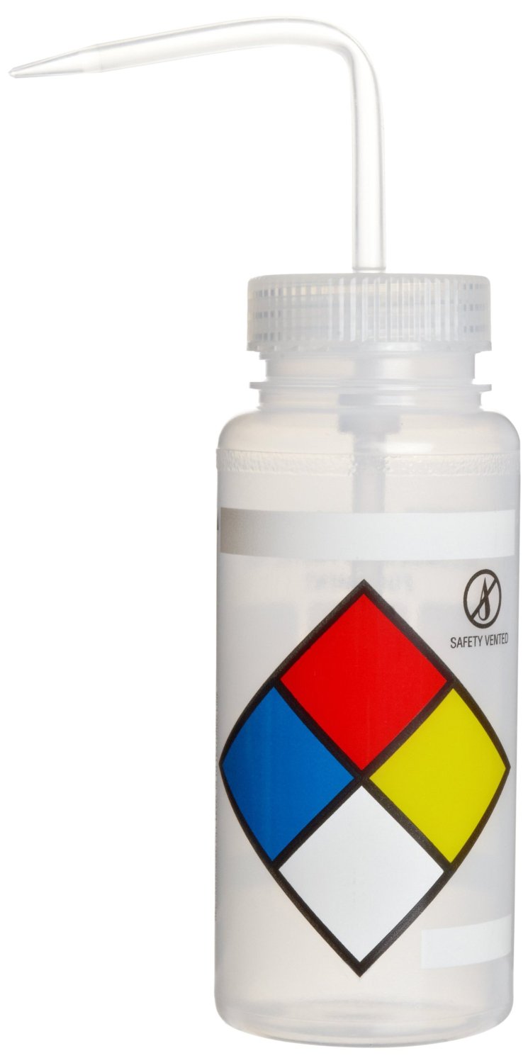 Buy Tarson 562020 LDPE / PP 500 ml Self-Venting Labeled Wash Bottle ...