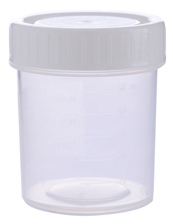 Buy Abdos P40101 W Polypropylene/HPDE 50 ml Sample Container Online in ...