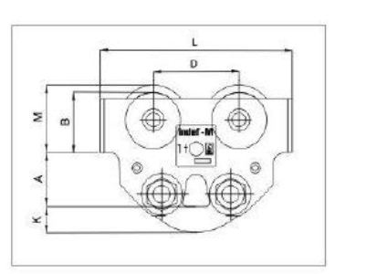 Buy Indef Geared Type Travelling Trolley (Standard Lift 3 Mtr Capacity ...