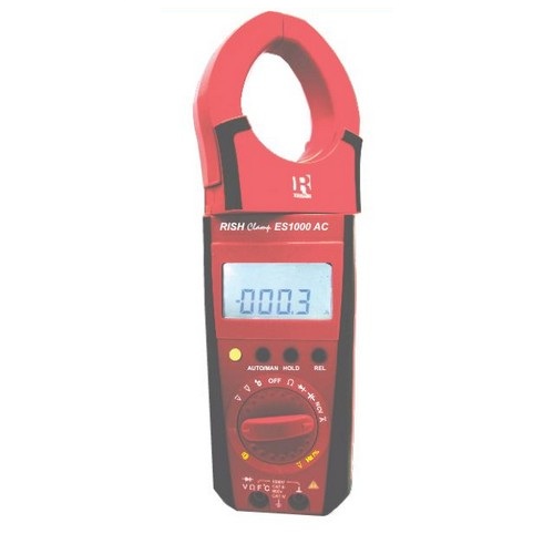 Buy Rishabh Rish Clamp ES 1000 Digital AC Clamp Meter 1000 A 1000 V ...