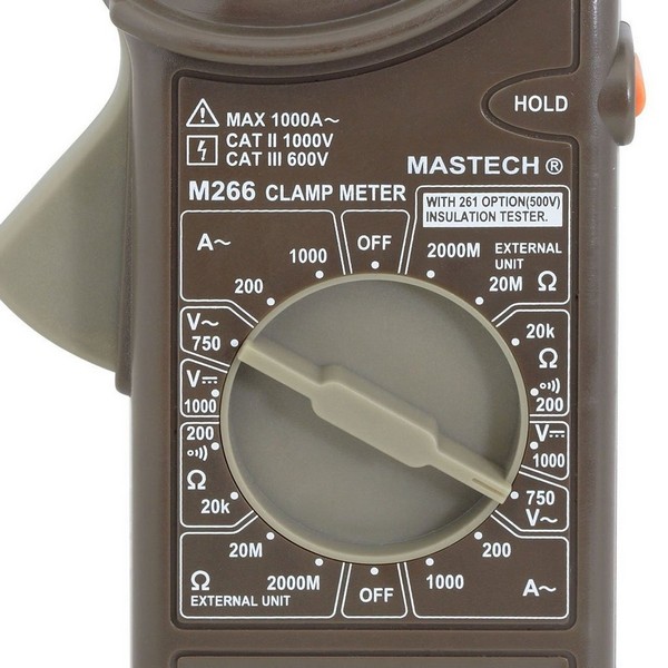 Buy Mastech M266 Digital AC Clamp Meter 1000 A 750 V Online in India at ...