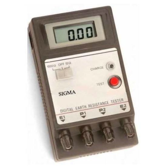 Buy Sigma Earth Tester with Wire Kit Resistance Range 0.010 to 1000 ...