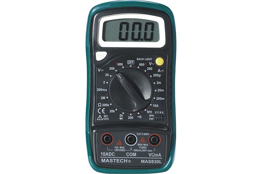 Mastech Multimeter | Buy Mastech MAS830L Digital Multimeter Online