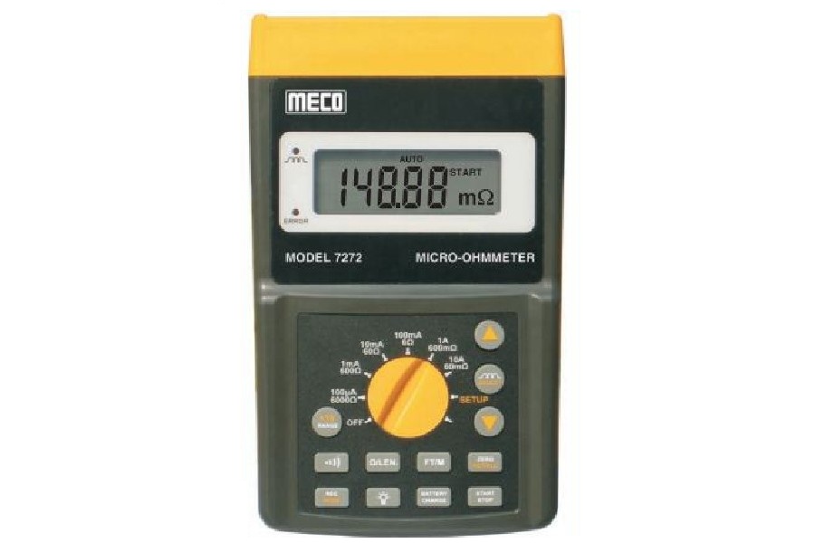 Buy Meco 7272 Micro Ohm Meter (Range 400? to 60m Ohm) Online in India ...