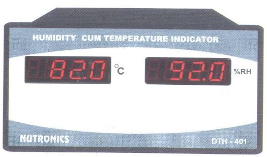 Buy Nutronics DTH-401 Humidity Instrument (Display - Dual 12.5mm, 7 ...