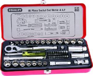 Buy Stanley 3/8 Inch Drive Socket Set 46 Pcs 89-516 Online in India at ...
