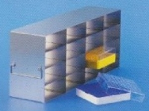 Buy Tarson 110000 SS Places 9 Upright Freezer Rack For 81 Cryo Box 1.8 ...