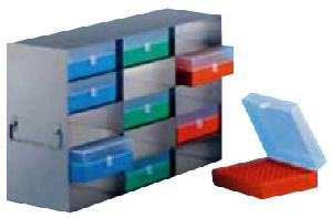 Buy Tarson 113020 SS Upright Freezer Racks For Cryo Cube Box-100 places ...