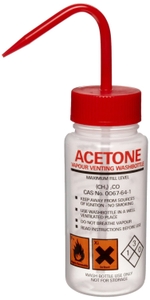 Buy Tarson 562010 LDPE / PP 500 ml Self-Venting Labeled Wash Bottle ...