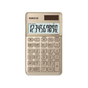 Buy Casio SL-1000SC-GD Gold 10 Digit Portable Calculator Online in ...